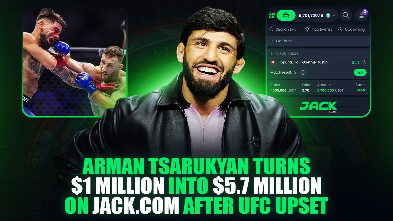 Arman Tsarukyan Linked to $5.7M UFC Betting Win