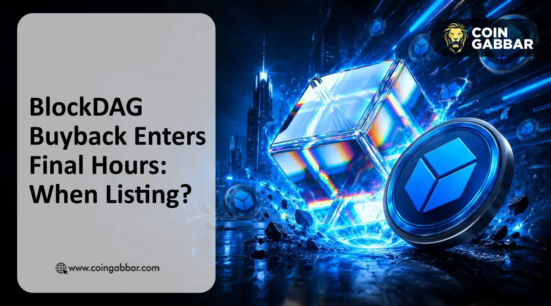 BlockDAG Listing Date, BDAG Buyback Ends in Few Hours