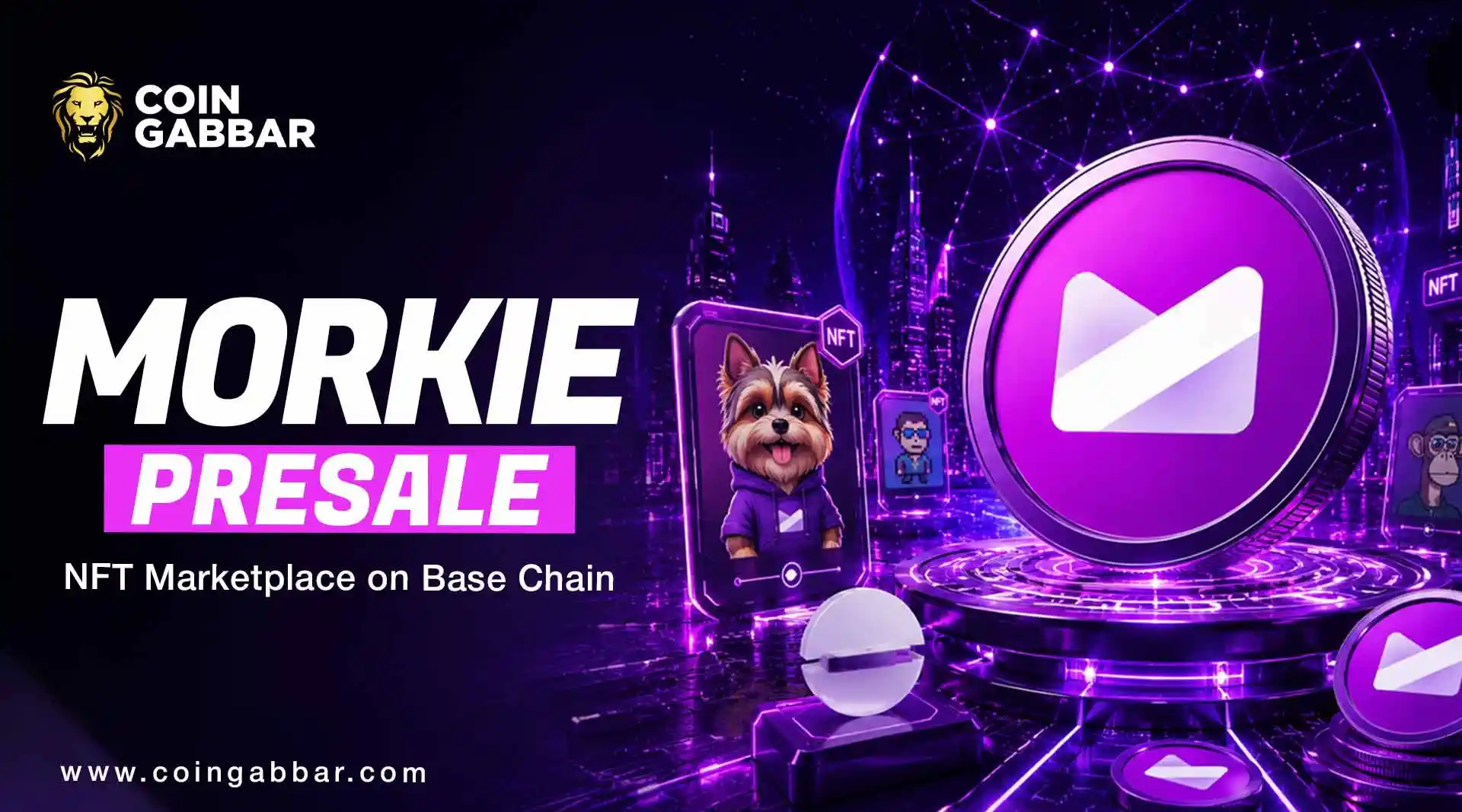 Morkie Presale: NFT Platform With OKU Token on Base