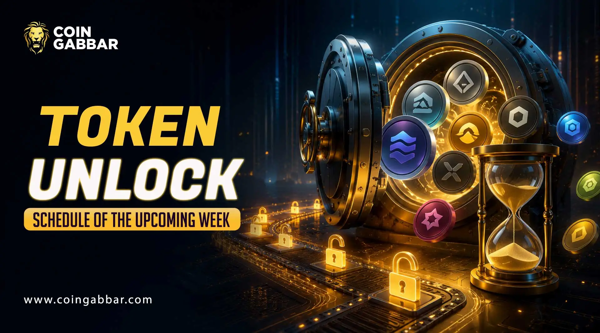 Token Unlock Schedule For Upcoming Week From 22-28 June