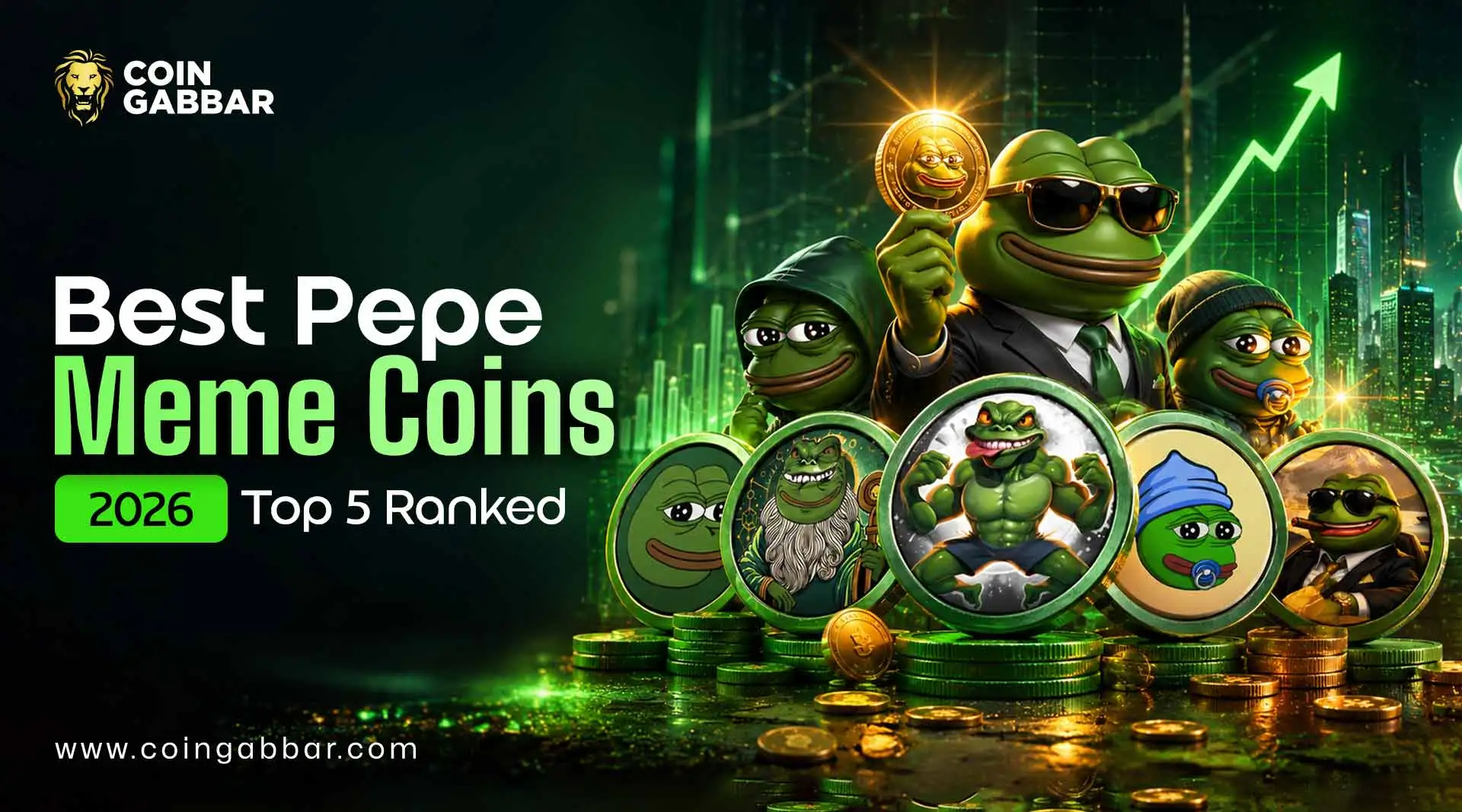 Best Pepe Meme Coins 2026: Top 5 Frog Coins Ranked