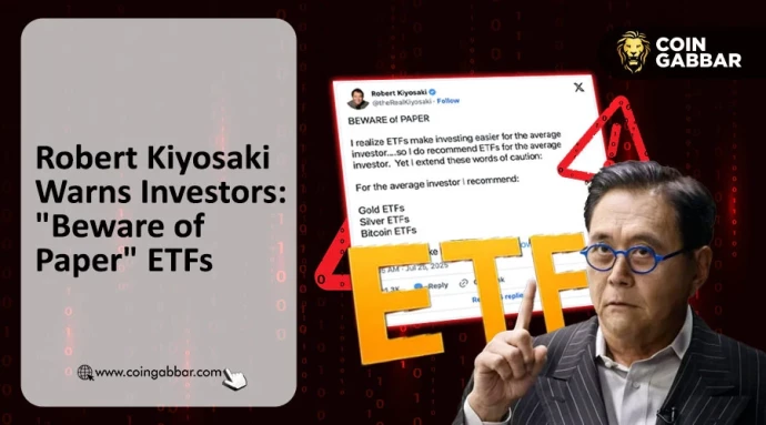 Robert Kiyosaki on ETFs: Warns Against Paper Assets