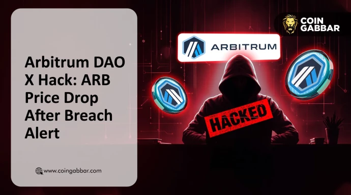 Arbitrum DAO X hack: ARB Price Drop After Breach Alert