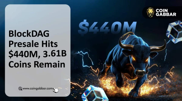 BlockDAG Presale Hits $440M: Next BDAG Price Surge Near