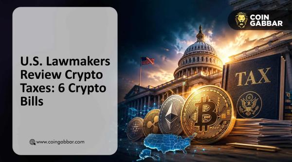 Crypto Bill News: 6 Tax Bills Hit US Congress Desk