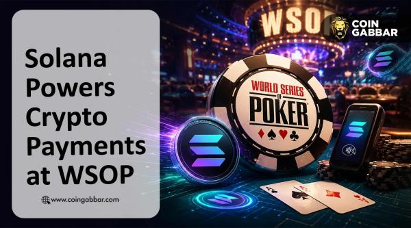 Solana WSOP Partnership Bring Crypto to Poker Biggest Stage