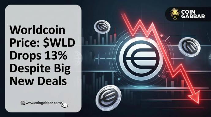 Worldcoin Price Crash: WLD Falls 13% Despite New Deals