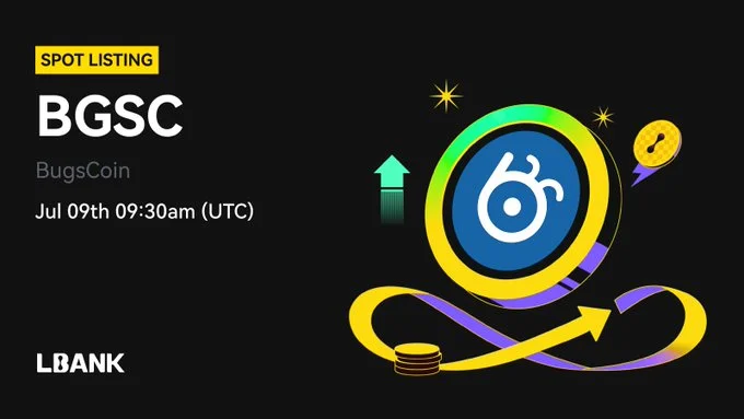 BugsCoin $BGSC Crypto Listing on LBank Exchange