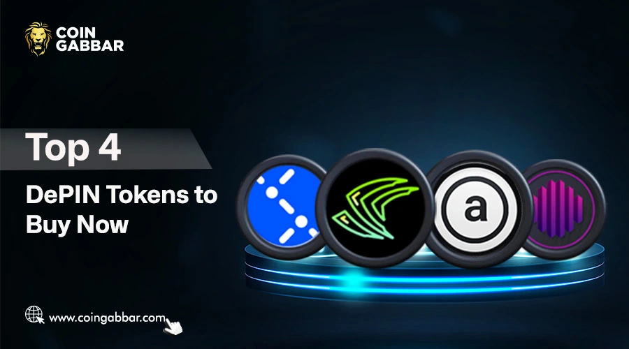 Top 4 DePIN Tokens To Buy Now in 2024 For Good Return